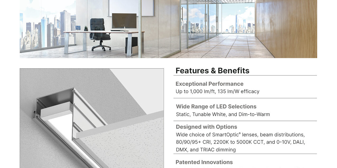 EDGESolo325 Recessed Specification Guide - Xico Lighting